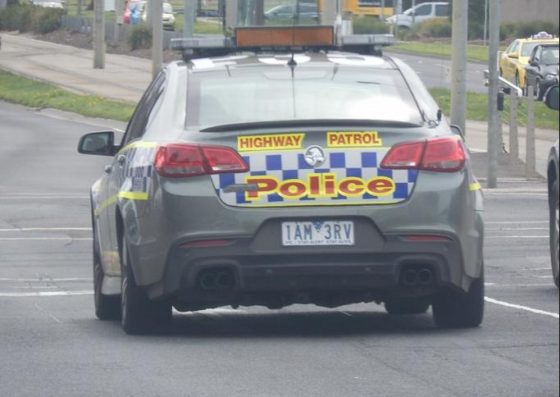 Victoria Police Holden VF Commodore SS Highway Patrol Car